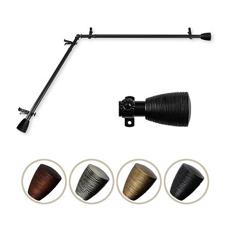 Click here for Rod Desyne Tarzan Corner 3/4 IN Adjustable Curtain... prices