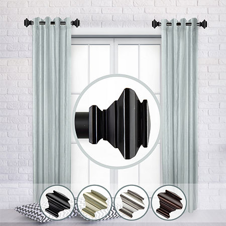 Click here for Rod Desyne (Set Of 2) Fern 1 IN Adjustable Side Cu... prices