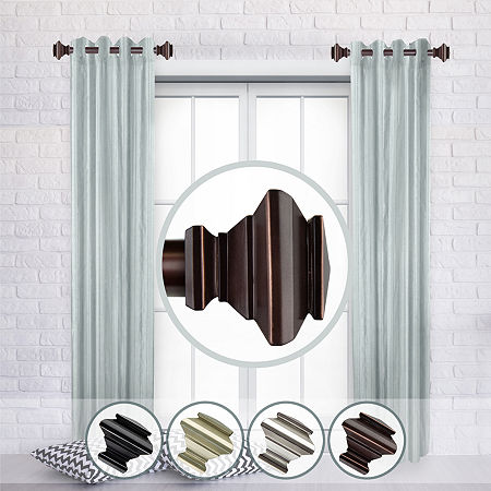 Click here for Rod Desyne (Set Of 2) Fern 1 IN Adjustable Side Cu... prices