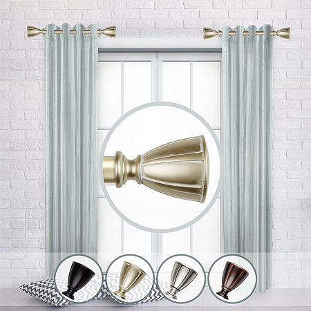 Click here for Rod Desyne (Set Of 2) Ayla 1 IN Adjustable Side Cu... prices
