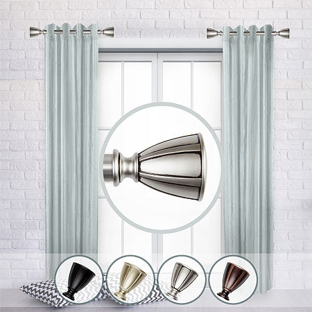 Click here for Rod Desyne (Set Of 2) Ayla 1 IN Adjustable Side Cu... prices