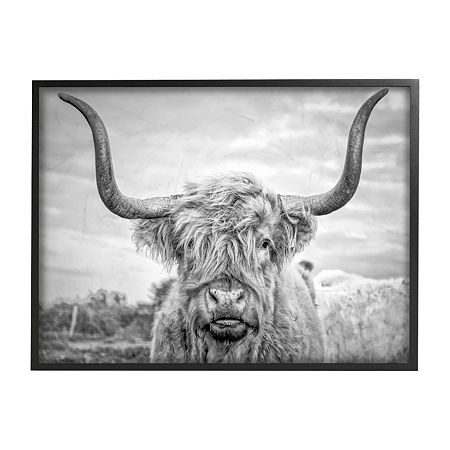 Click here for 24X30 Highland Cow Print  One Size  White prices
