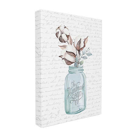 Click here for Stupell Industries Handmade Soap Jar Canvas Art  O... prices