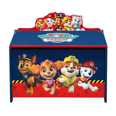 Click here for PAW Patrol Kids Deluxe Wooden Toy Box  One Size  B... prices