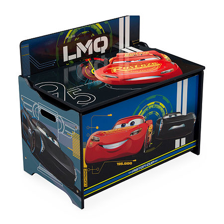 Click here for Disney Cars Deluxe Toy Box  One Size  Blue prices