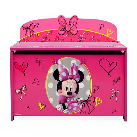 Click here for Disney Minnie Mouse Wooden Toy Box  One Size  Pink prices