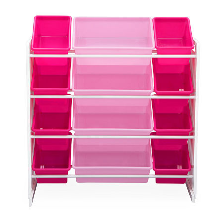 Click here for 12-Cubby Toy Organizer  One Size  White prices