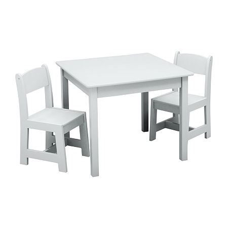 Click here for My Size Table And Chair Set  One Size  White prices