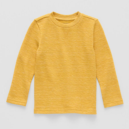 Click here for Okie Dokie Textured Knit Toddler & Little Boys Cre... prices