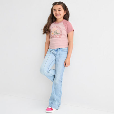 Click here for Roxy Big Kid Girls Crew Neck Short Sleeve Fitted G... prices
