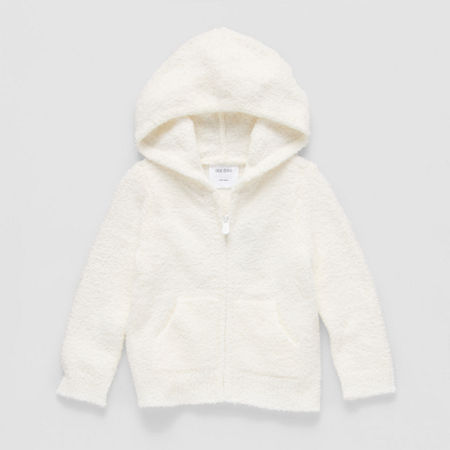 Click here for Okie Dokie Baby Girls Hooded Long Sleeve Zipper Ca... prices