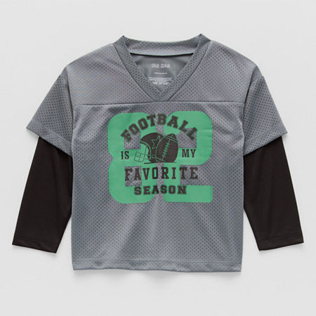 Click here for Okie Dokie Toddler & Little Boys V Neck Long Sleev... prices