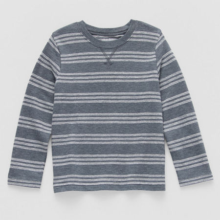 Click here for Okie Dokie Textured Knit Toddler & Little Boys Cre... prices