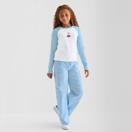 Click here for Thereabouts Little & Big Kid Girls Round Neck Long... prices
