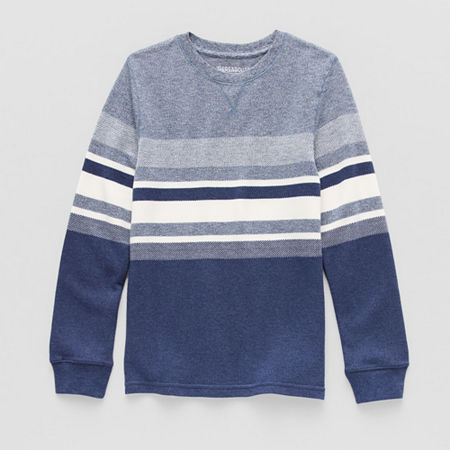 Click here for Thereabouts Little & Big Kid Boys Crew Neck Long S... prices