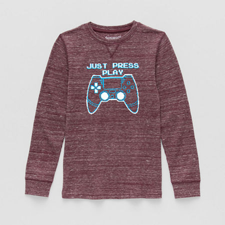 Click here for Thereabouts Little & Big Kid Boys Crew Neck Long S... prices