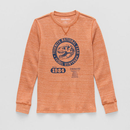 Click here for Thereabouts Little & Big Kid Boys Crew Neck Long S... prices