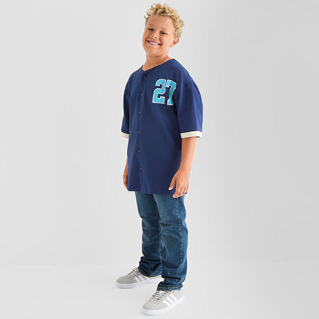 Click here for Thereabouts Jersey Little & Big Kid Boys Crew Neck... prices