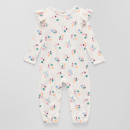 Click here for Okie Dokie Baby Girls Long Sleeve Jumpsuit  24 Mon... prices