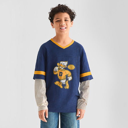 Click here for Thereabouts Little & Big Kid Boys V Neck Long Slee... prices