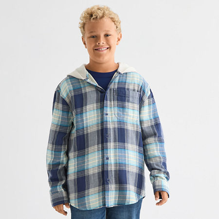 Click here for Thereabouts Little & Big Kid Boys Hooded Long Slee... prices