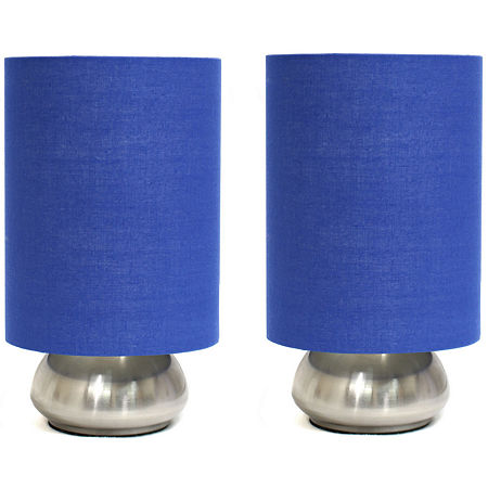 Click here for Simple Designs Gemini Mini Touch Lamp w/Fabric Sha... prices