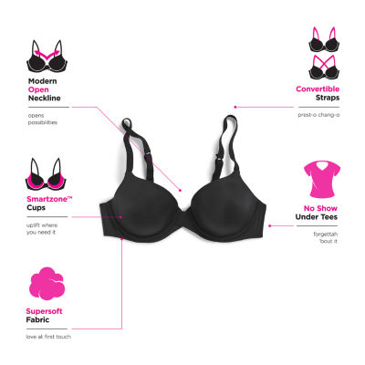 Maidenform One Fabulous Fit™ 2.0 Tailored T-Shirt Underwire Demi Bra ...
