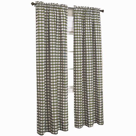 Click here for Achim Buffalo Check Window Panel  42 x 63 - Sage prices
