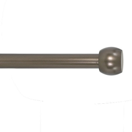 Click here for Decopolitan Barrel Knob 1 IN Adjustable Curtain Ro... prices