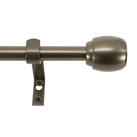 Click here for Decopolitan Cap 5/8 IN Adjustable Curtain Rod  One... prices