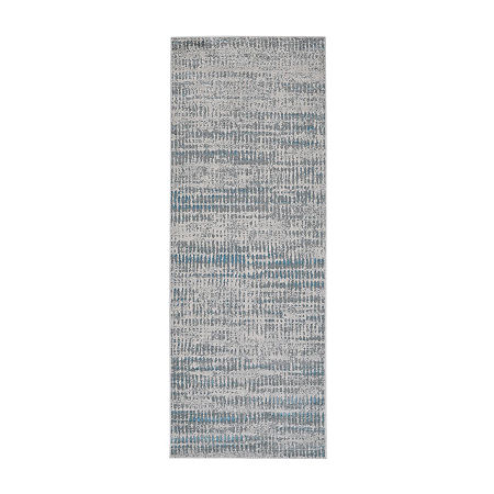 Feizy Azure R3402 210 x 710 Runner Area Rug - Ivory