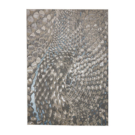 Feizy Azure R3403 5 x 8 Area Rug - Ivory