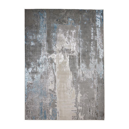 Feizy Azure R3406 5 x 8 Area Rug - Silver-Tone