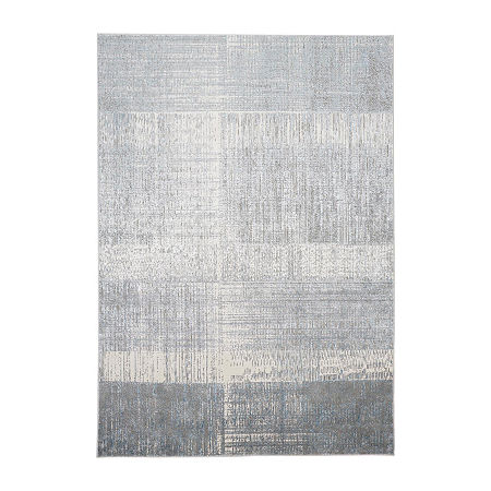 Feizy Azure R3413 67 x 96 Area Rug - Silver-Tone