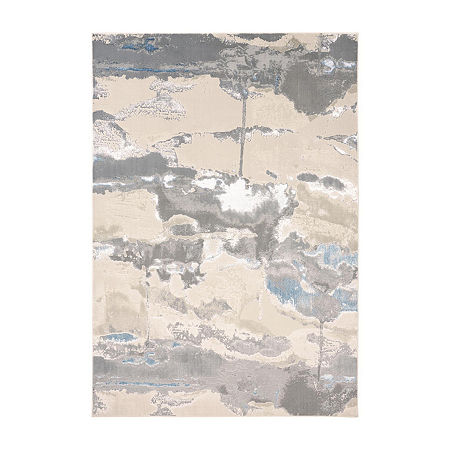 Feizy Azure R3525 67 x 96 Area Rug - Silver-Tone