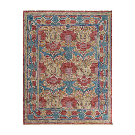 Click here for Weave And Wander Bennet Floral Hand Knotted Indoor... prices