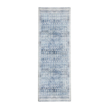 Click here for Linery Neve Distressed Tribal Washable Skid Resist... prices