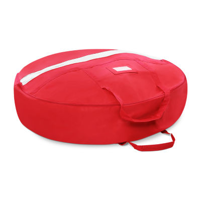 Home Expressions 30" Wreath Storage Box 766550, Color: Red - JCPenney