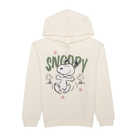 Click here for Little & Big Kid Girls Long Sleeve Snoopy Fleece H... prices