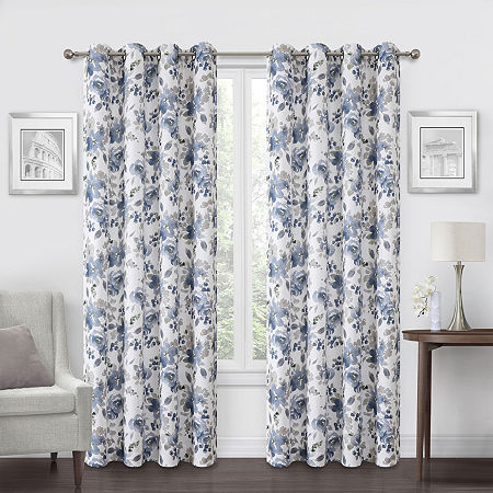 Click here for Regal Home Ayden Floral Grommet Top Energy Saving... prices