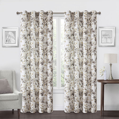 Click here for Regal Home Ayden Floral Grommet Top Energy Saving... prices