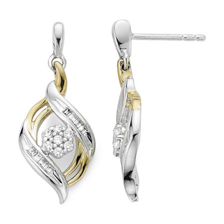 Click here for Diamond Blossom 1/4 CT.T.W. Natural Diamond Sterli... prices