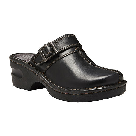 Click here for Eastland Mae Womens Closed Toe Clogs  8 Medium  Bl... prices