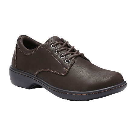 Click here for Eastland Pandora Womens Oxford Shoes  9 Wide  Brow... prices