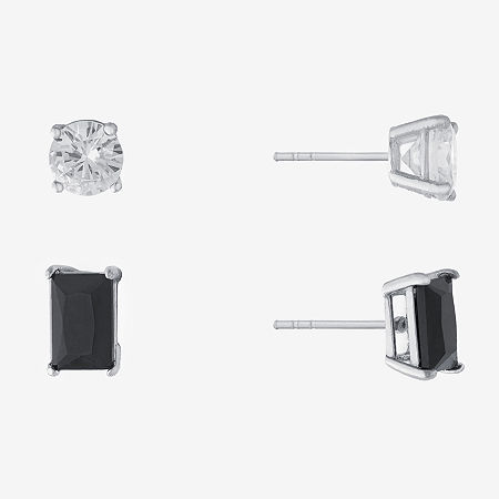 Click here for Silver Treasures Womens Cubic Zirconia Sterling Si... prices