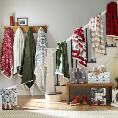 Eddie Bauer Tree Farm Sheet Set USHSA01144527, Color: Open Dark Orange ...