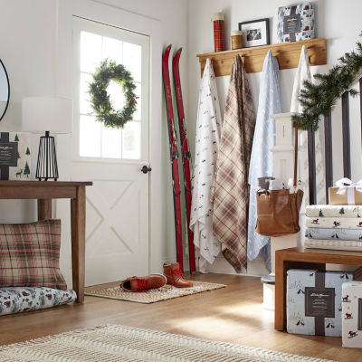 Eddie Bauer Tree Farm Sheet Set USHSA01144527, Color: Open Dark Orange ...