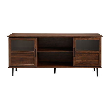 Click here for Glass And Wood Tv Stand  One Size  Brown prices