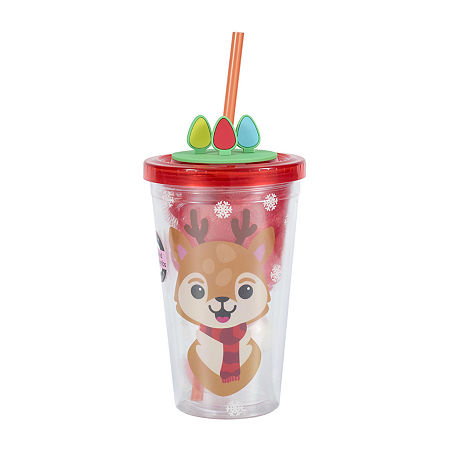 Click here for U Style Holiday Friends Tumbler  One Size  Brown prices