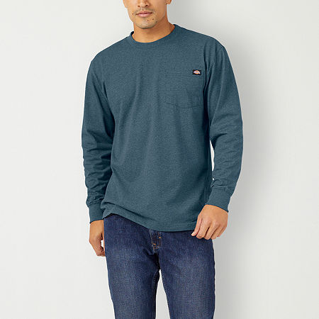 Click here for Dickies Heavyweight Heather Mens Crew Neck Long Sl... prices